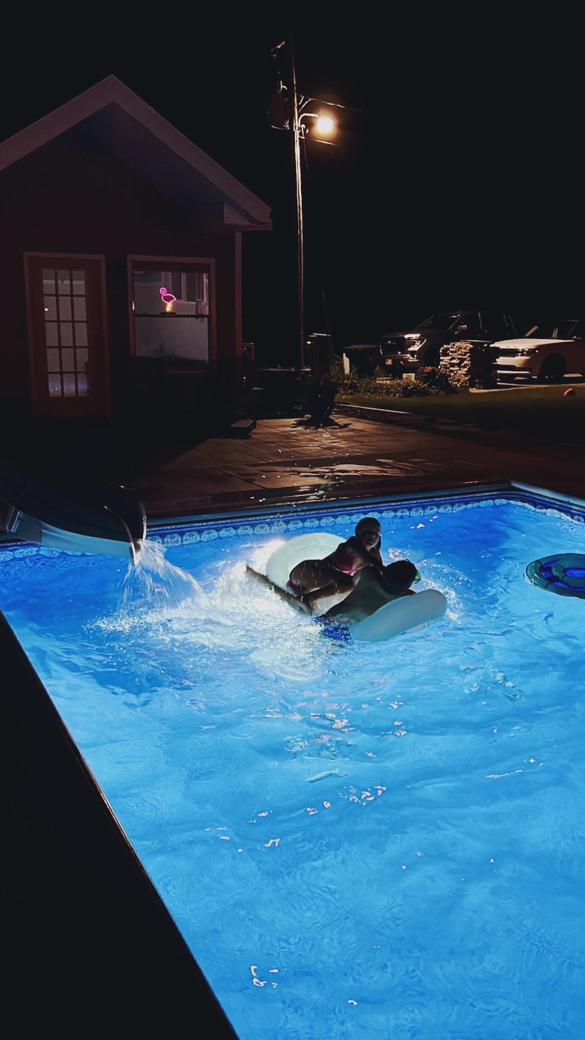 Night Pool Party Tumblr