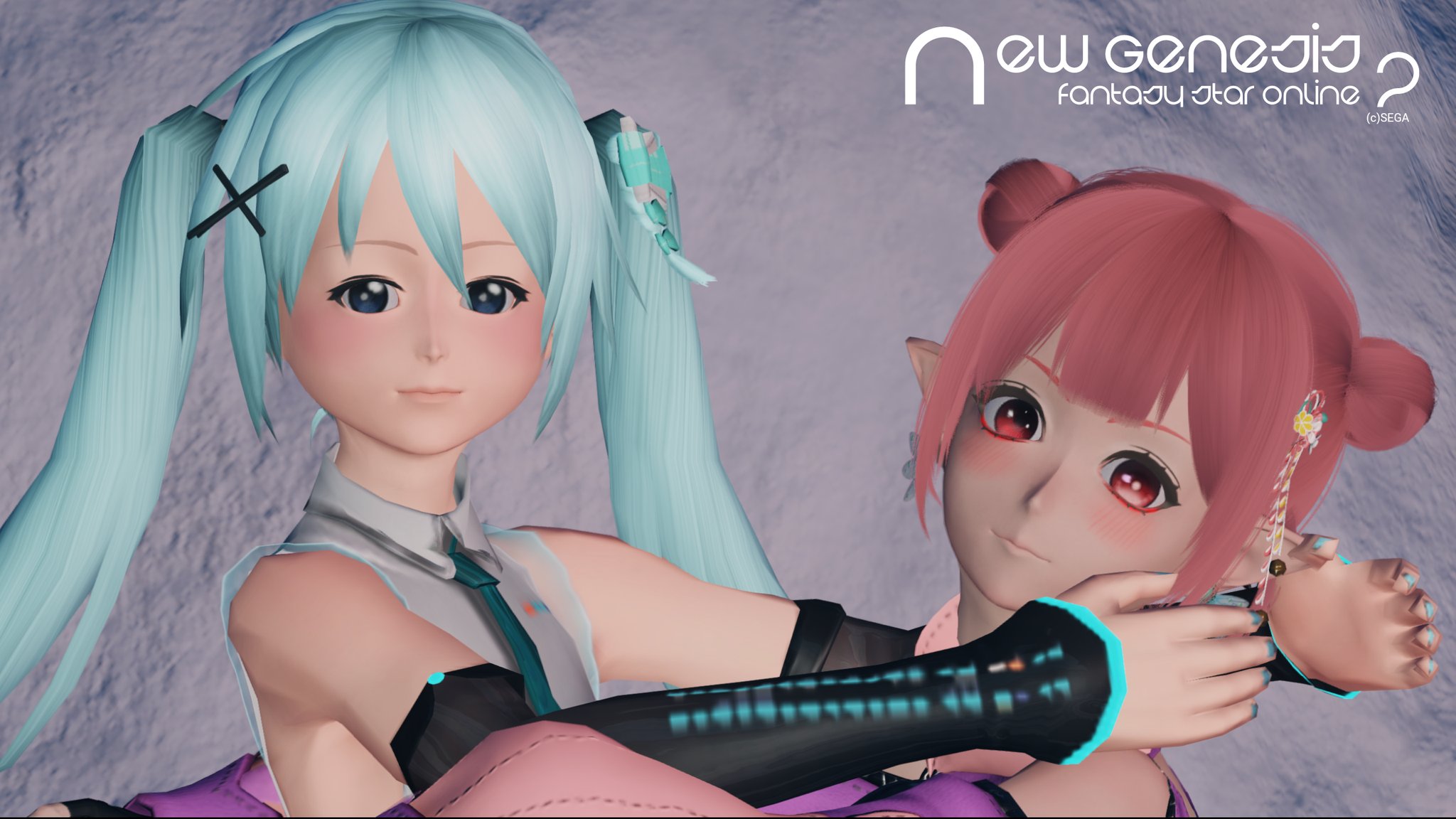 姫咲 冬桜＠Arks.Studio 公開中 on Twitter: "おひるですね ごごからも がんばりましょう ️ ぴのとさんが みくみくのこすぷれを してくれました☺️ あまりのかわいさに ...