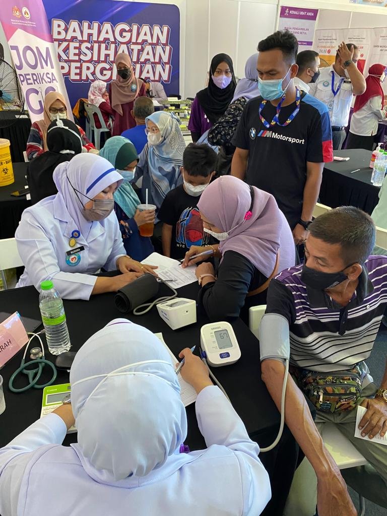 KKMalaysia🇲🇾😷 on Twitter: "Zon Saringan Kesihatan diserbu 23 Julai 2022 🔥Khemah Sihat Keluarga ...