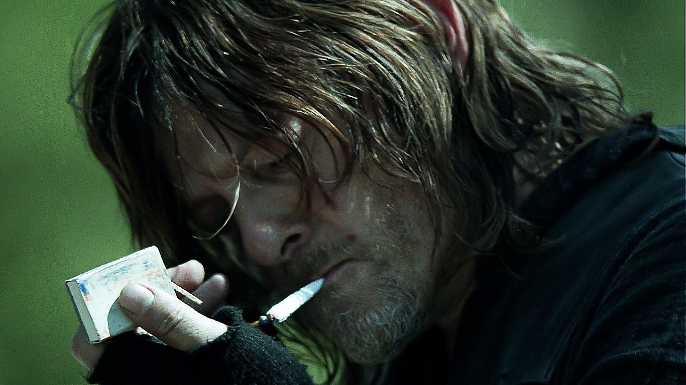 Norman Reedus Cigarette