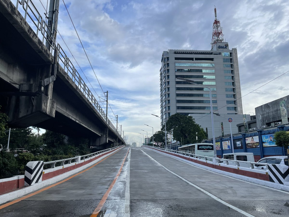DPWH has completed its repairs of the EDSA Kamuning Flyover (Southbound ...