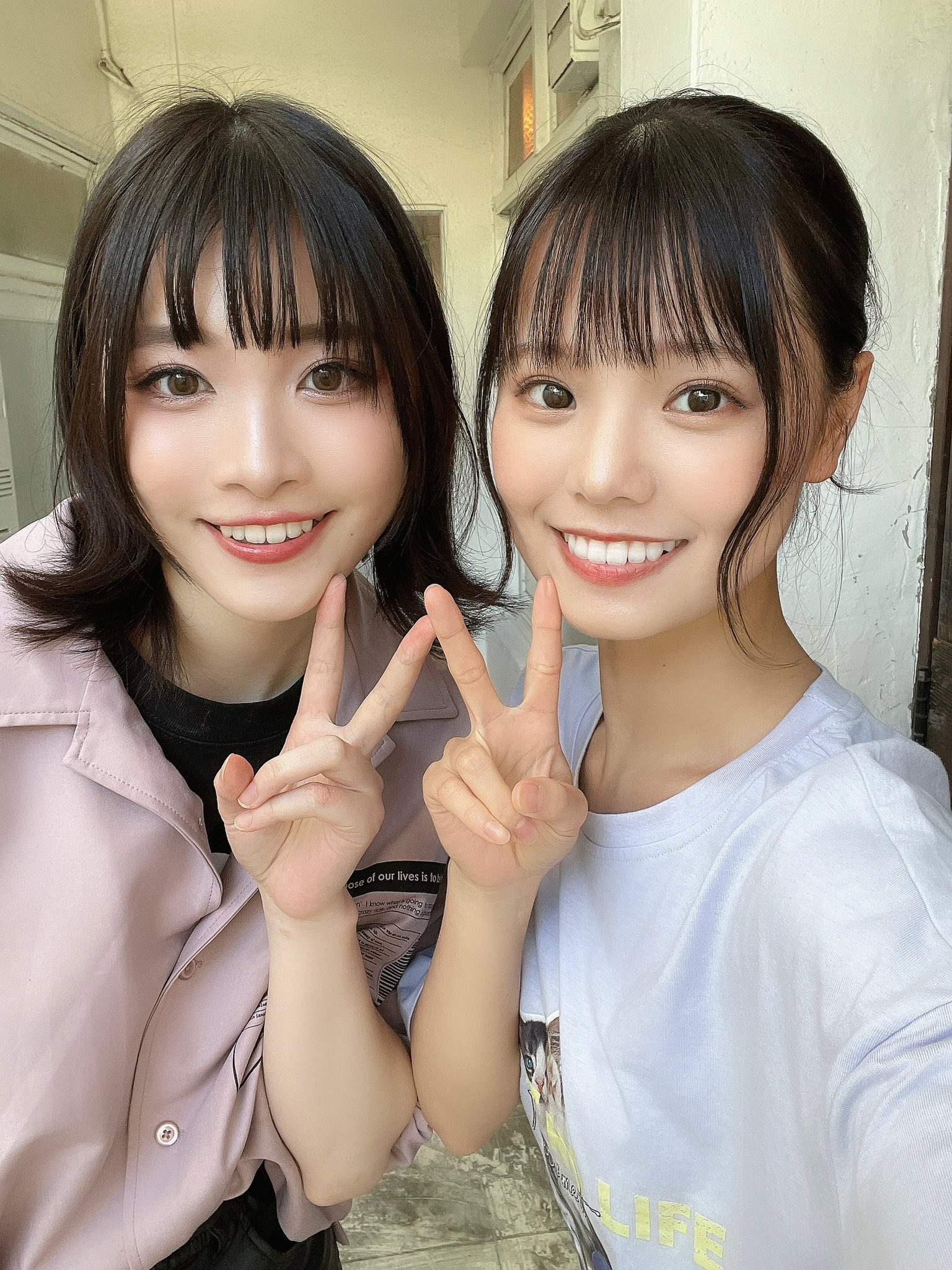遥りさ(HARUKA RISA )🐿 on Twitter: "はやかちゃんとぐへへへへ🥰📸 ねぇピース揃いすぎてWなっとる ︎ ︎ https://t.co/B20t6ZkVmX ...