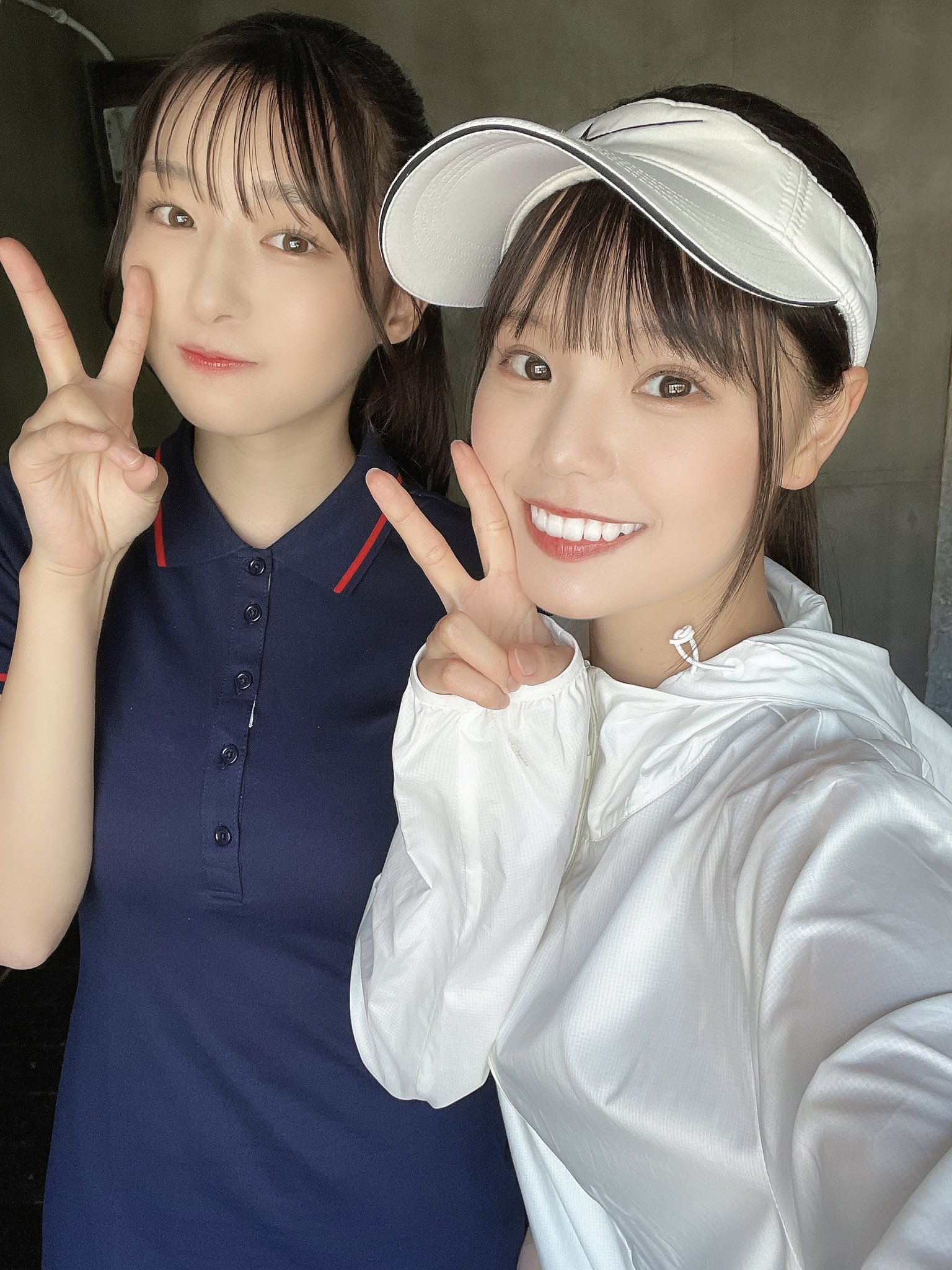 遥りさ(HARUKA RISA) on Twitter: "こちらは、ゆりかちゃんと！ いつもほんわか大好き🥹仲良くしてくれてありがとう🥹 顔の角度おんなじ過ぎる🫶 https://t.co ...