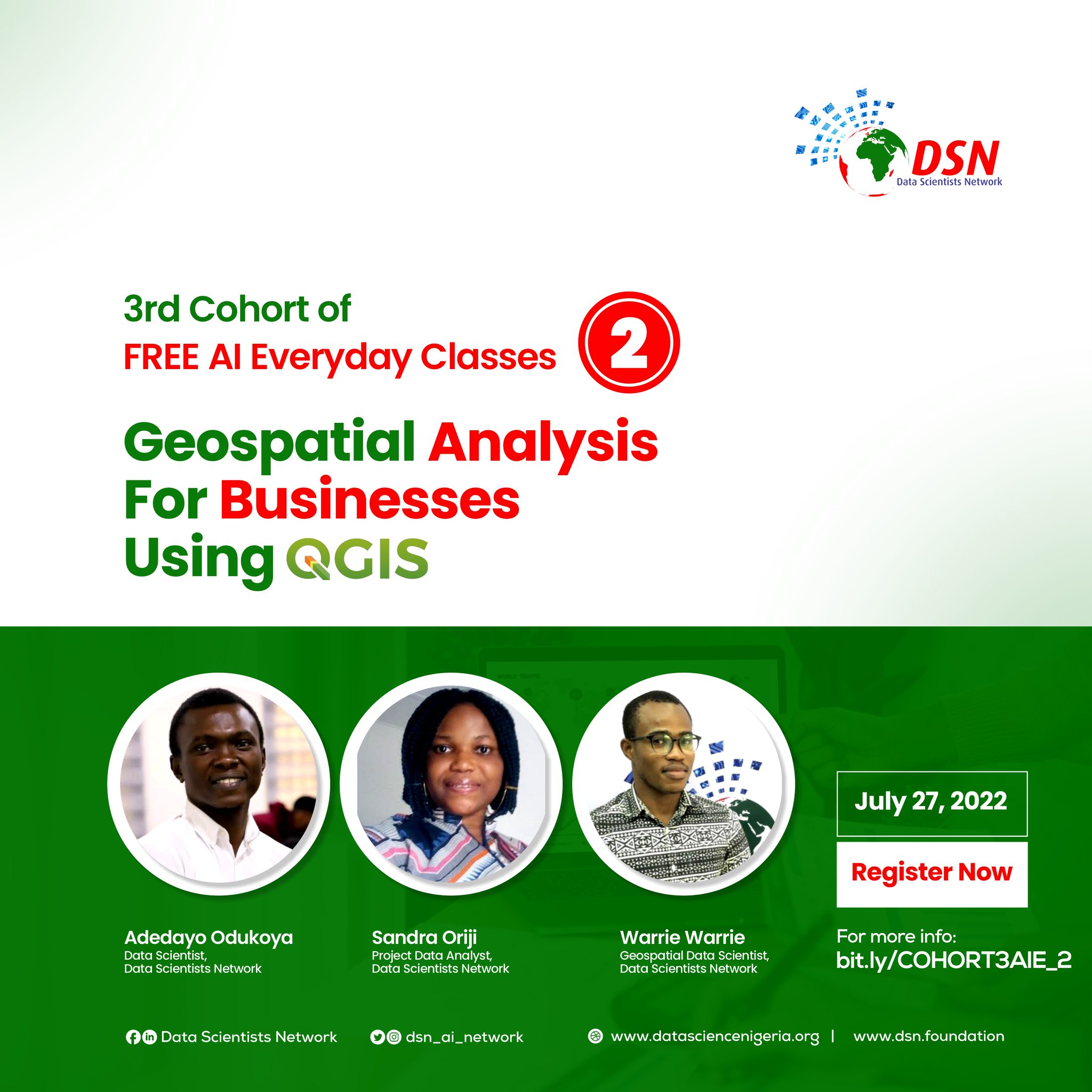 DSN - Data Scientists Network/Data Science Nigeria on Twitter: "Master the fundamentals of ...