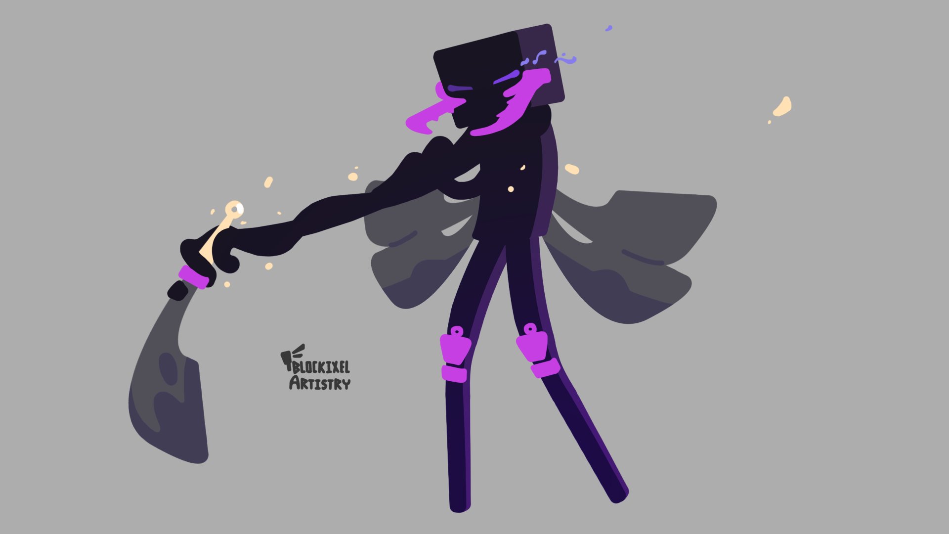 Minecraft Enderman Boss