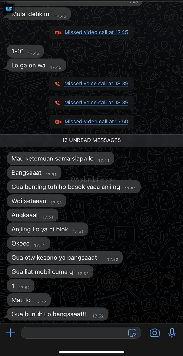 Askrlfess on Twitter: "[askrl] ⚠ cw Halo. Aku mau cerita boleh? Maaf ...