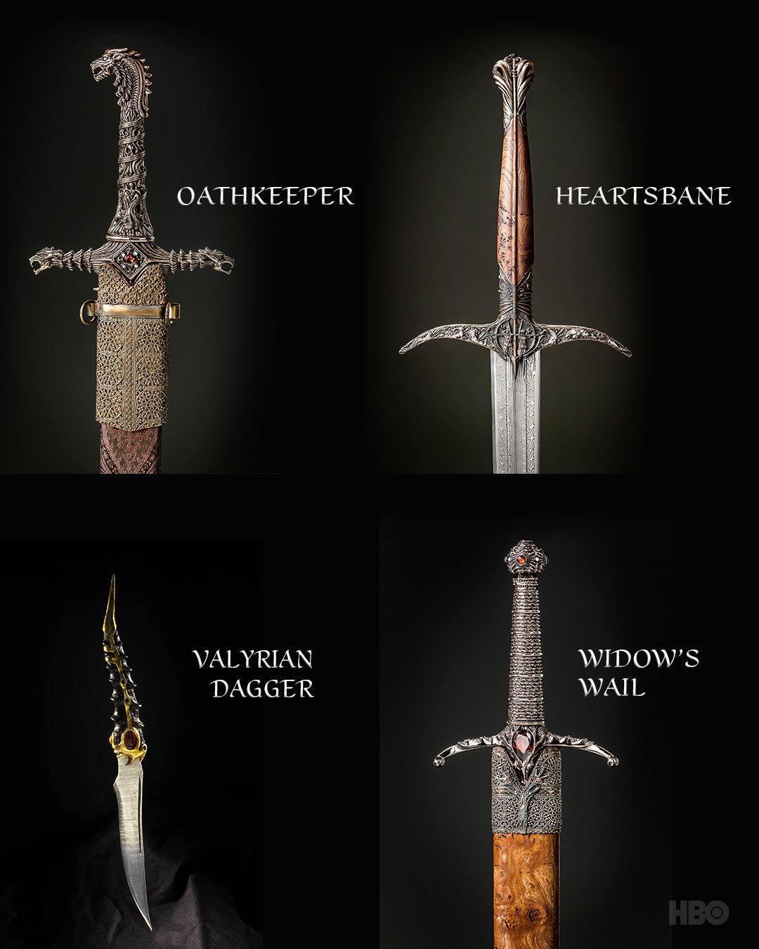 Valyrian Steel Swords Of Westeros