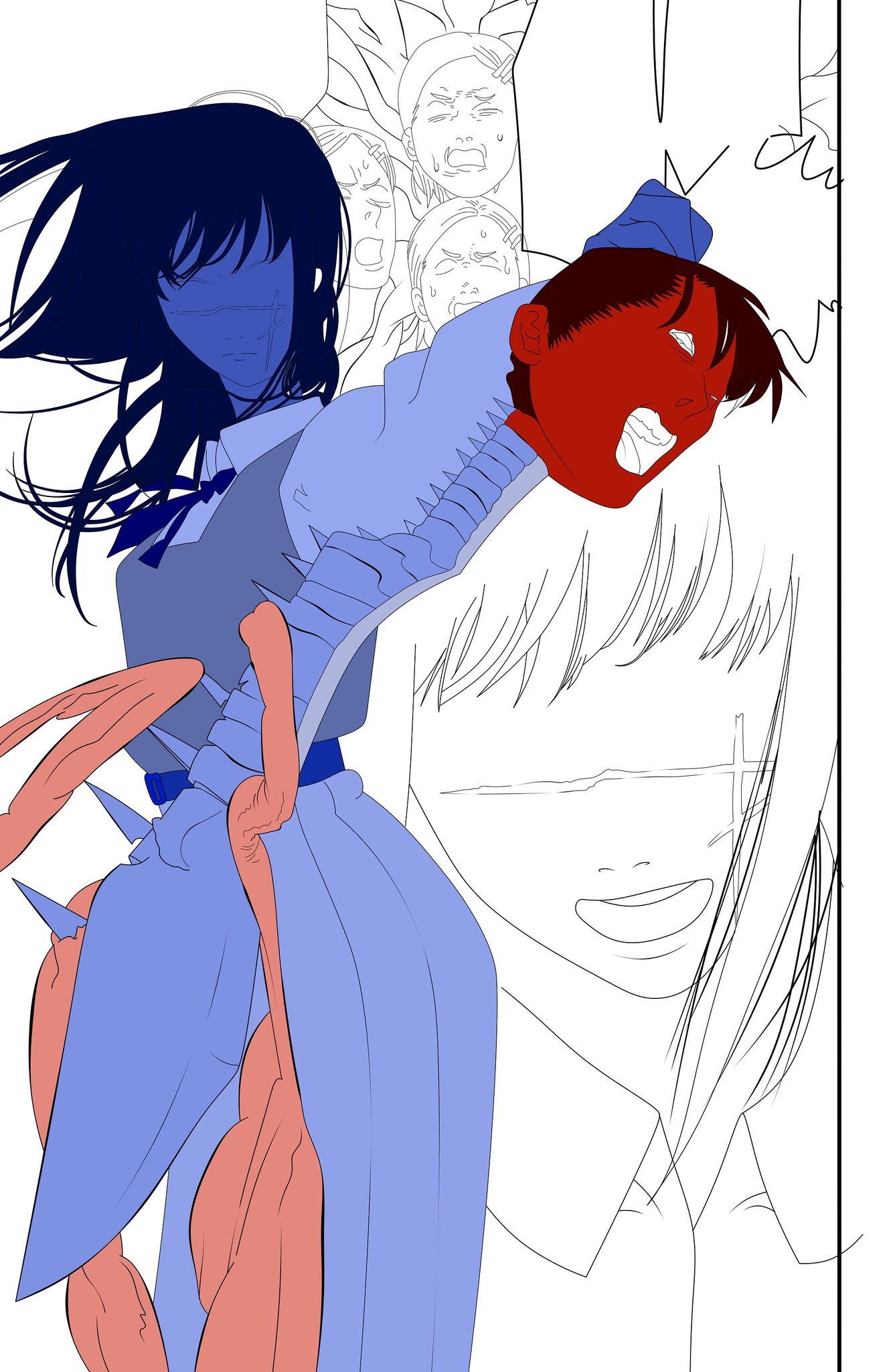 ViCtOoRs on Twitter: "WIP - Chainsaw Man https://t.co/BLGkM5HvPE" / Twitter