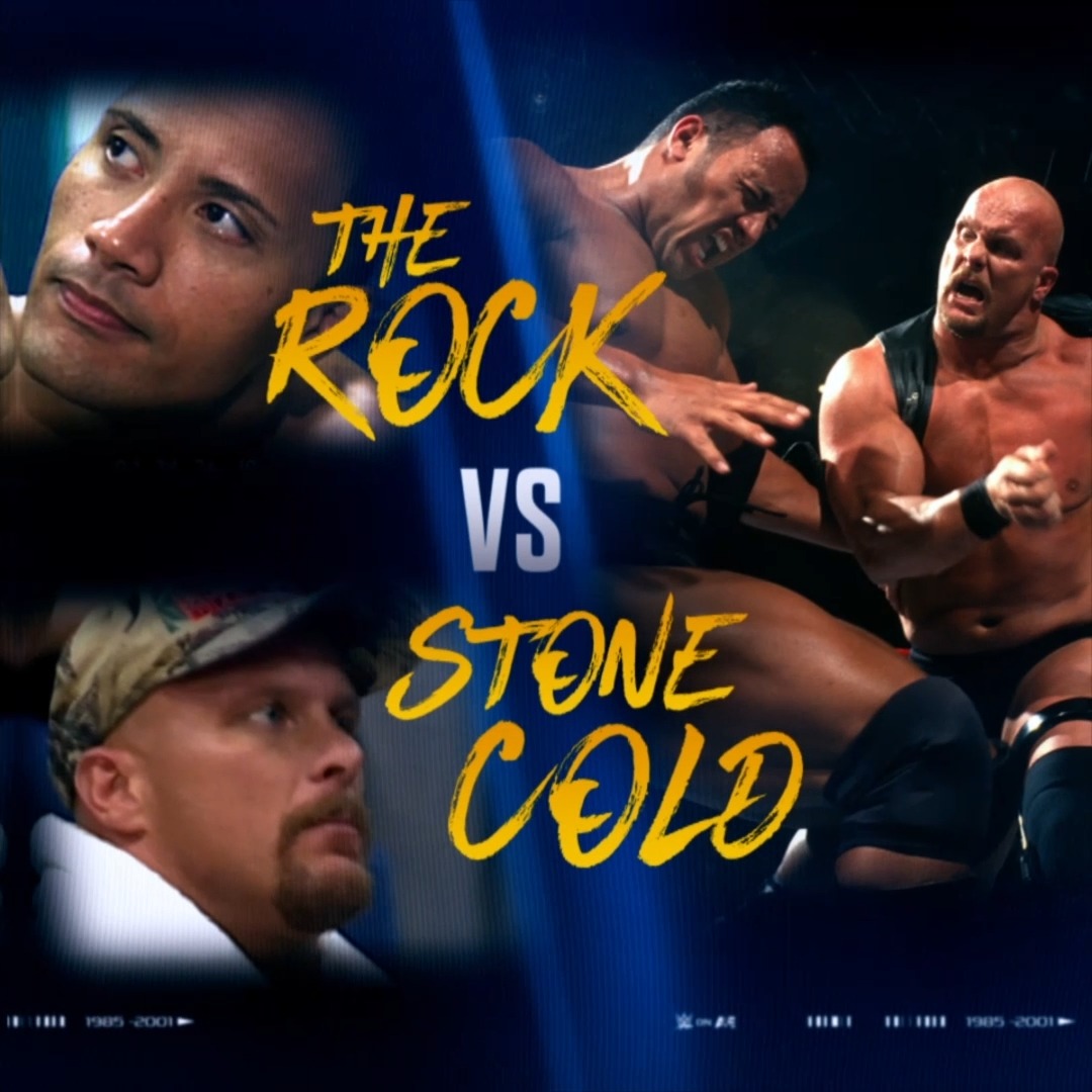 The Rock Vs Stone Cold