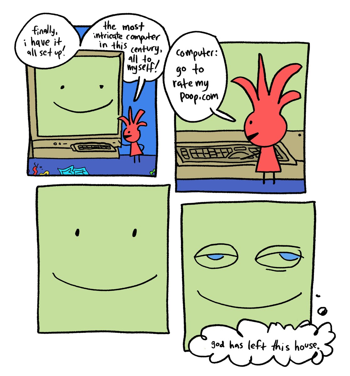 「a comic about a computer. 」|connorの漫画