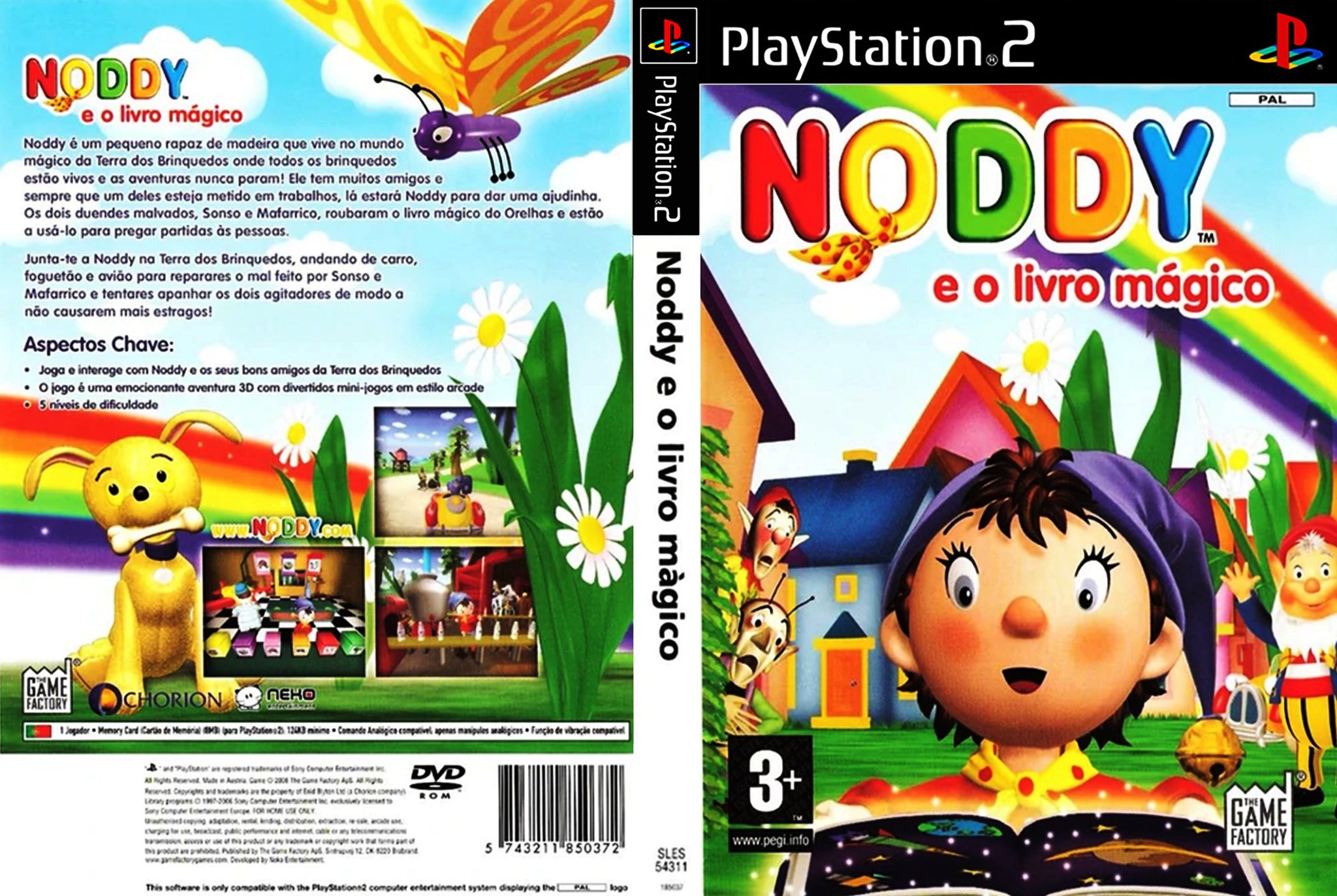 PS2+Nostalgia on Twitter: "Revivendo a Nostalgia Do PS2: Noddy e o Livro Mágico DVD ISO PS2 ...