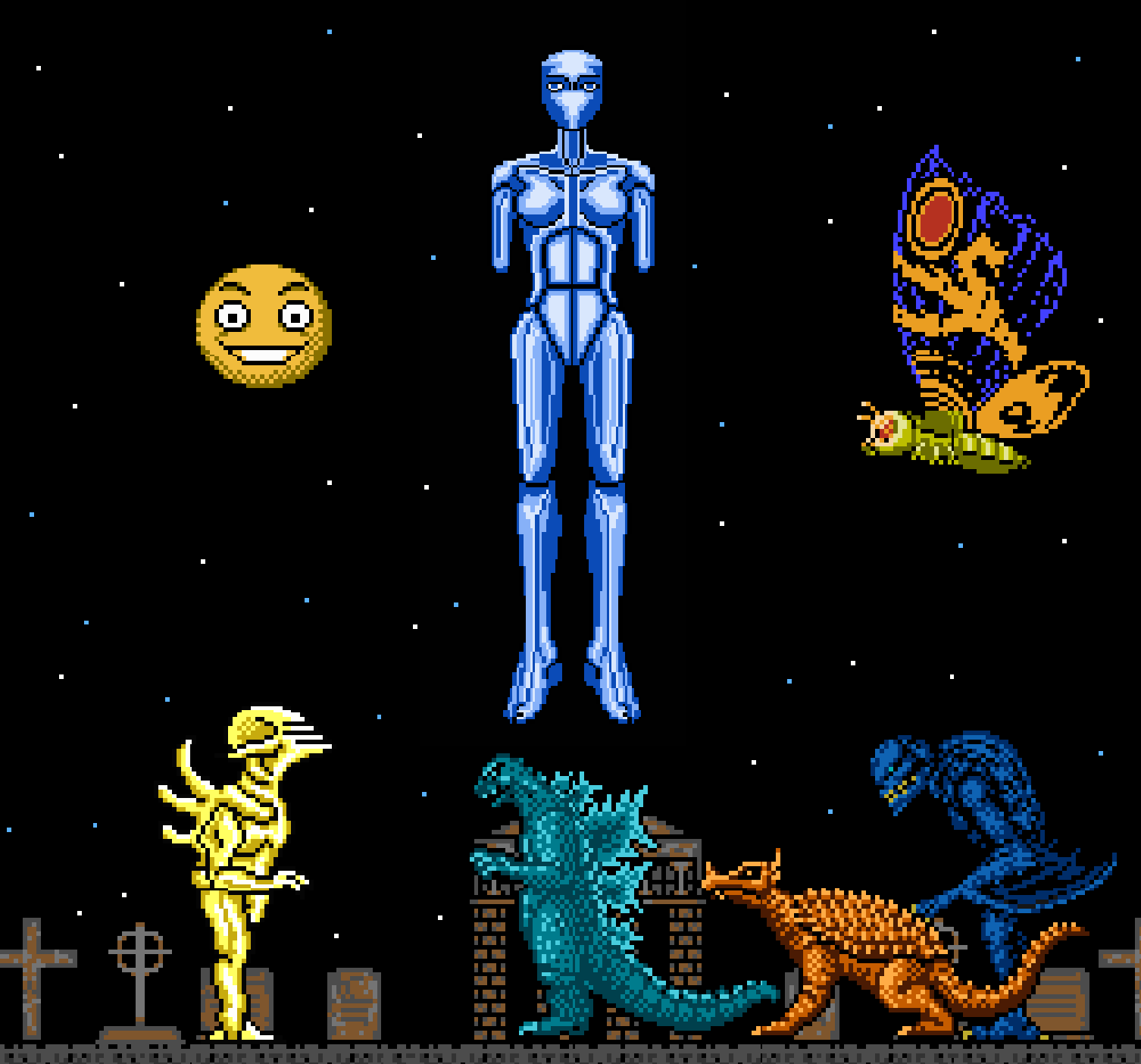 Godzilla 2022 Sprite