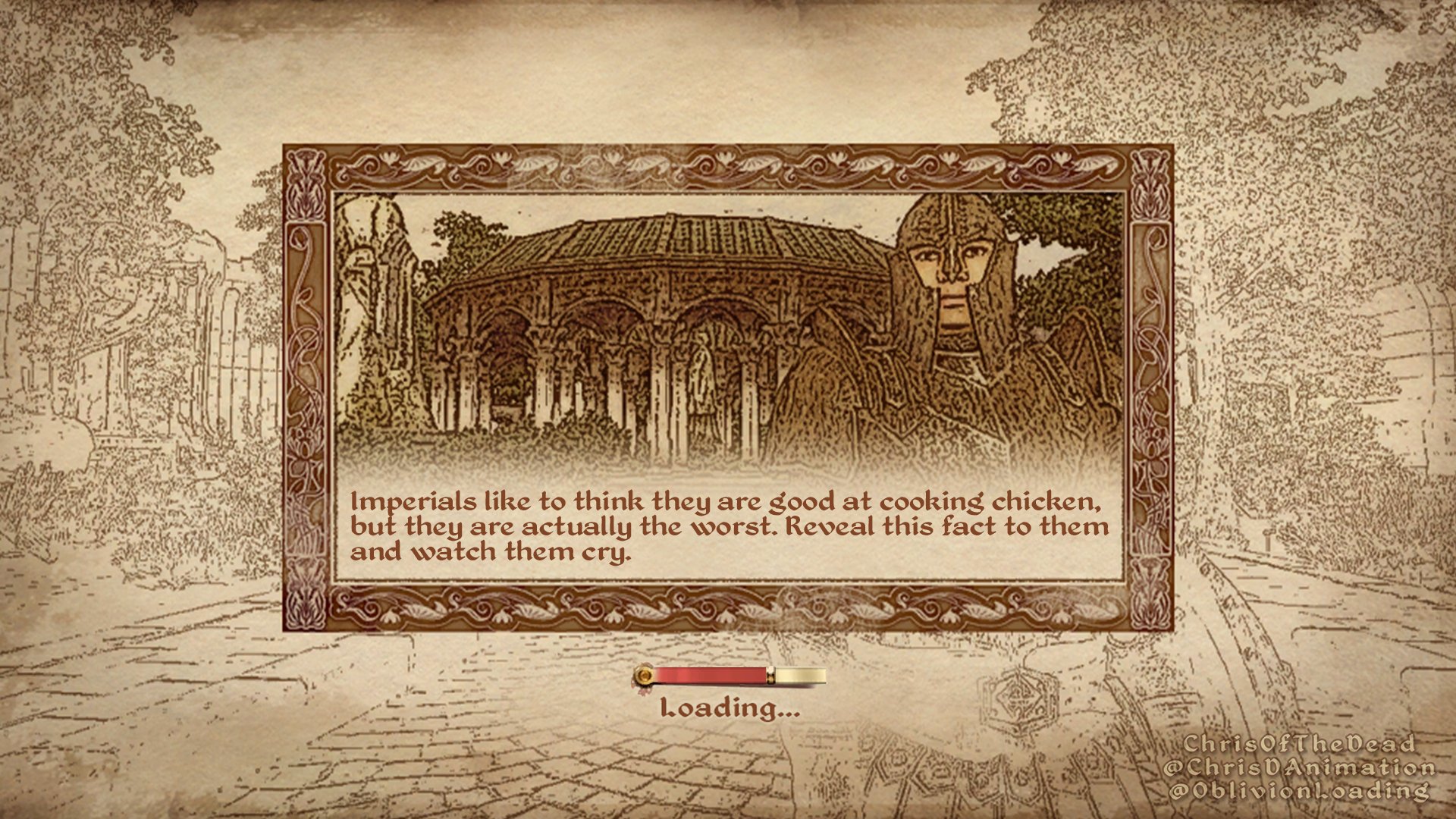 Oblivion Loading Screens on Twitter: Oblivion Loading Screens on Twitter: