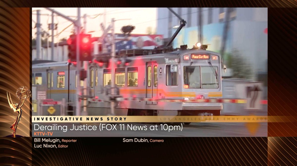 The #LAEmmys for Investigative News Story goes to Bill Melugin, Sam ...