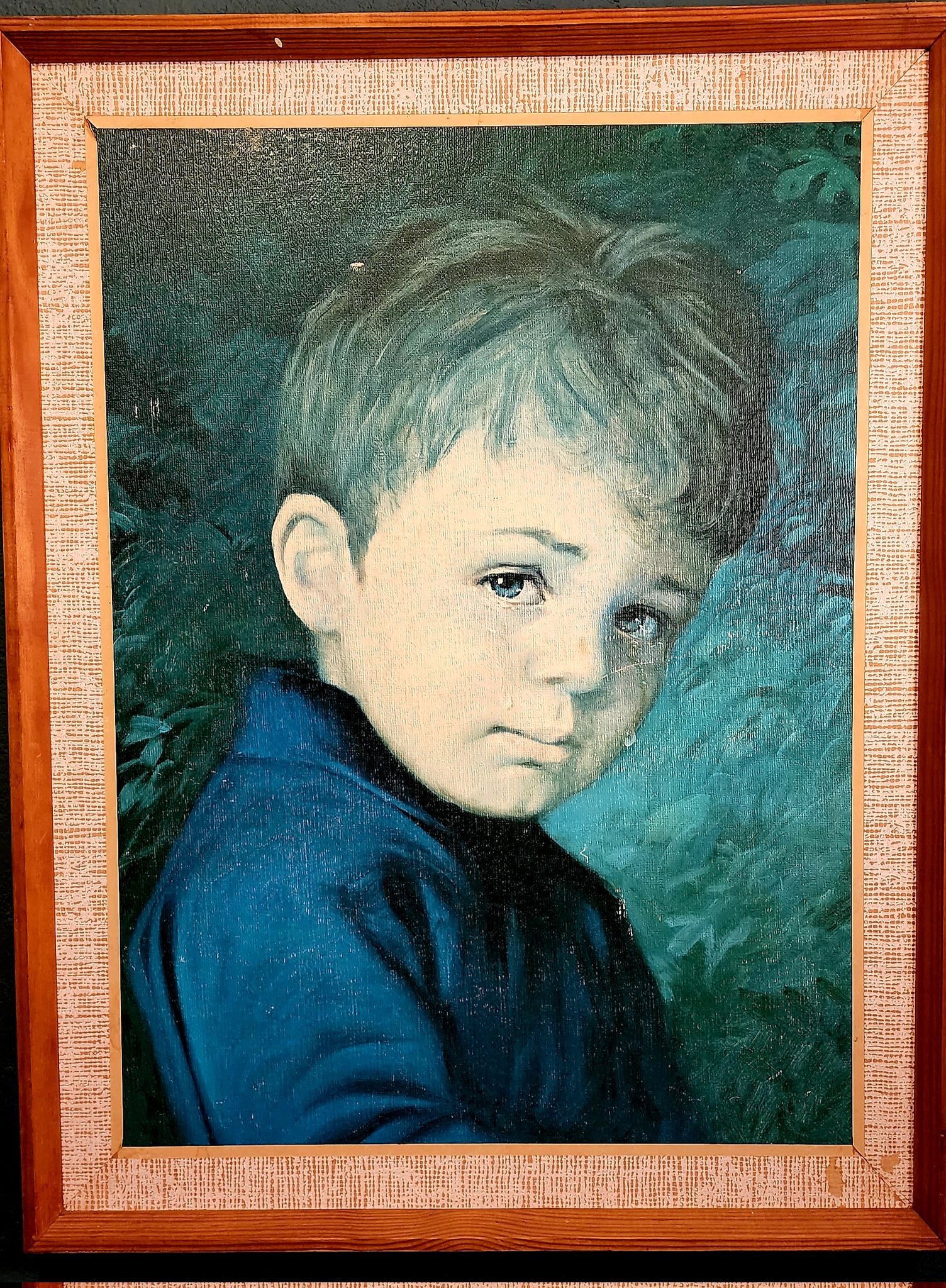 Crying Child Painting