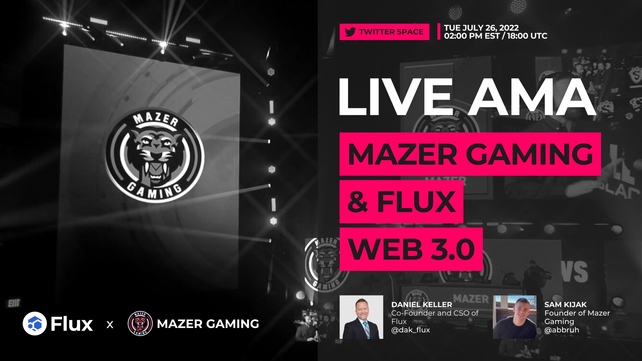 Liza (LOVE FLUX= WEB 3.0)(ZELCORE) on Twitter: "Flux will be the sponsor of their next ...