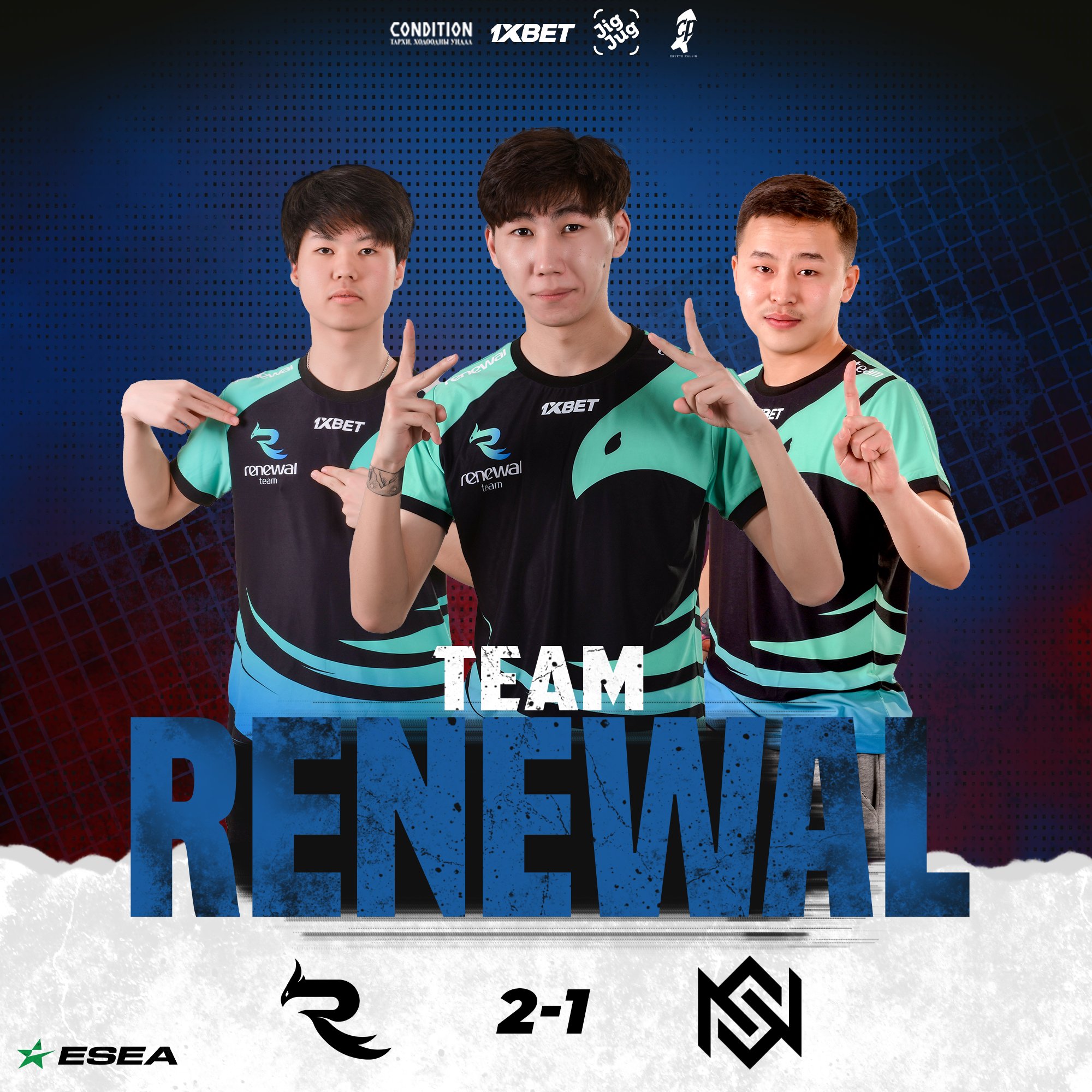 Team Renewal Mongolia on Twitter: "ESEA Cash Cup: Asia - Summer 2022 #3 Champion Team Renewal🔥🔥 ...