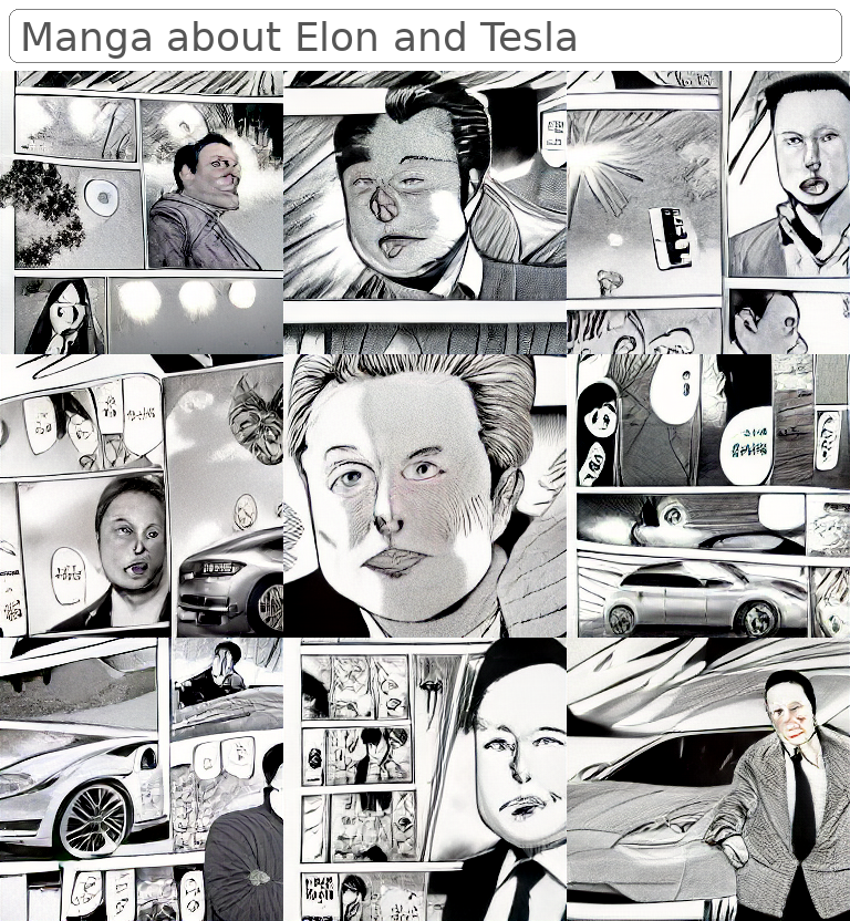 hardmaru on Twitter: "It's kind of fun to get #DalleMini (Mega) to generate Japanese Manga ...