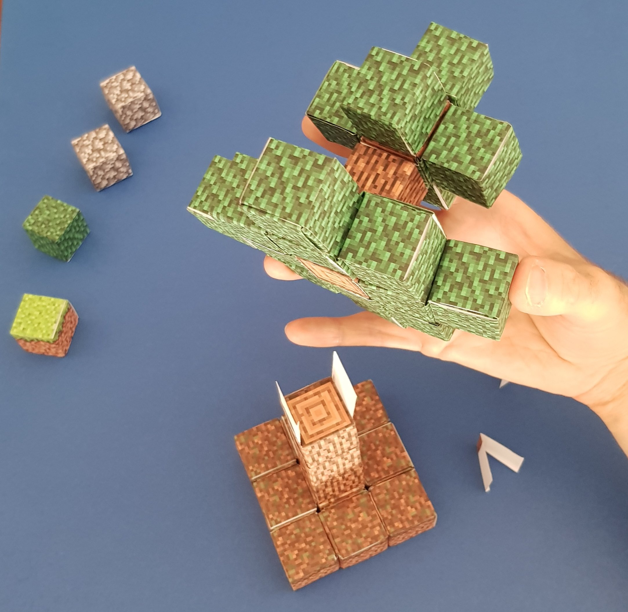 Minecraft Origami Origami Cubes Tutorials, Models, Templates And