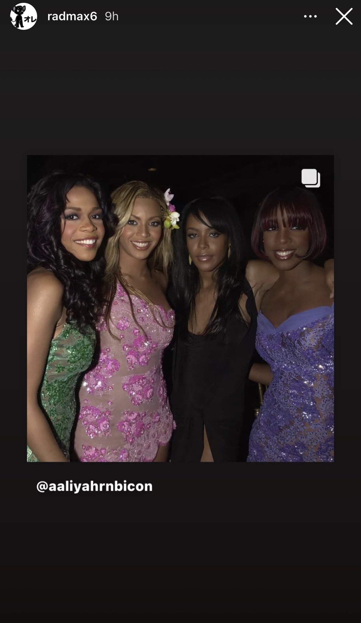 Aaliyah Legion ~ Fan Account On Twitter Rashad Via Instagram Story 🤍