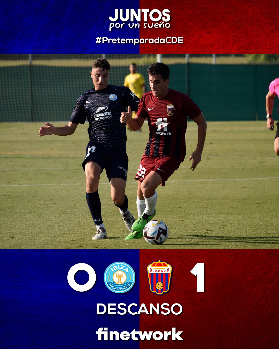 Cd Eldense Sad On Twitter ⏱45 0 1 ⏸¡descanso En El Ibizaeldense