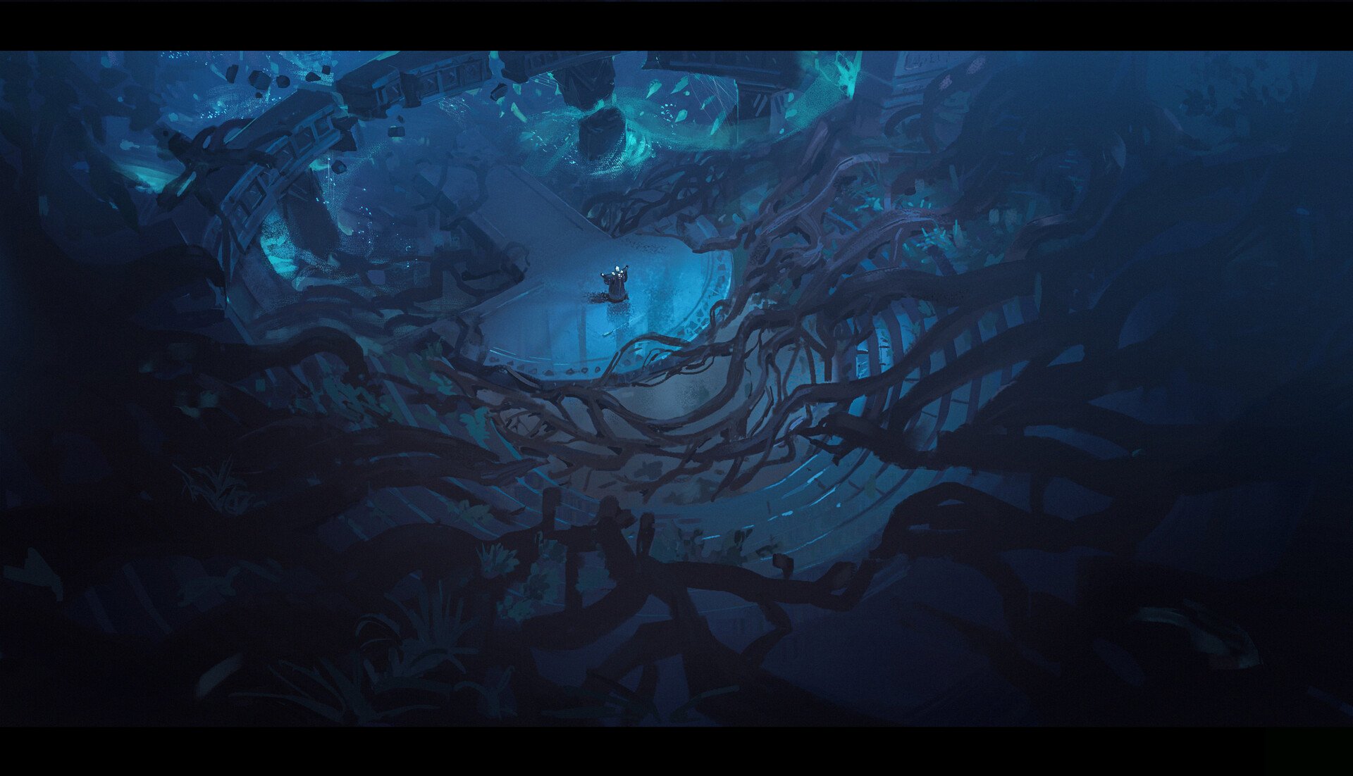 Spideraxe on Twitter: "Legends of Runeterra Shadow Isles Concept Art by Jayison Devadas https ...