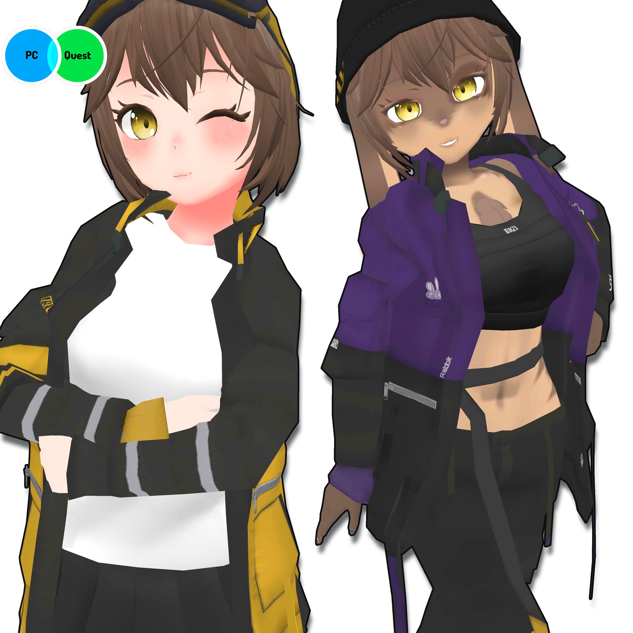 Beckenzi🦑3d”art” On Twitter Both Now Meta Quest Ready 👩🐰 Vrchat Vrc 8ctvdbeste