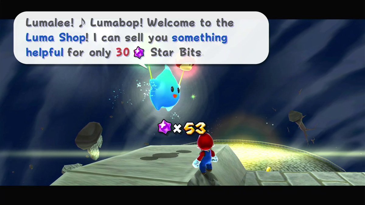 Super Mario Galaxy Stars Purple