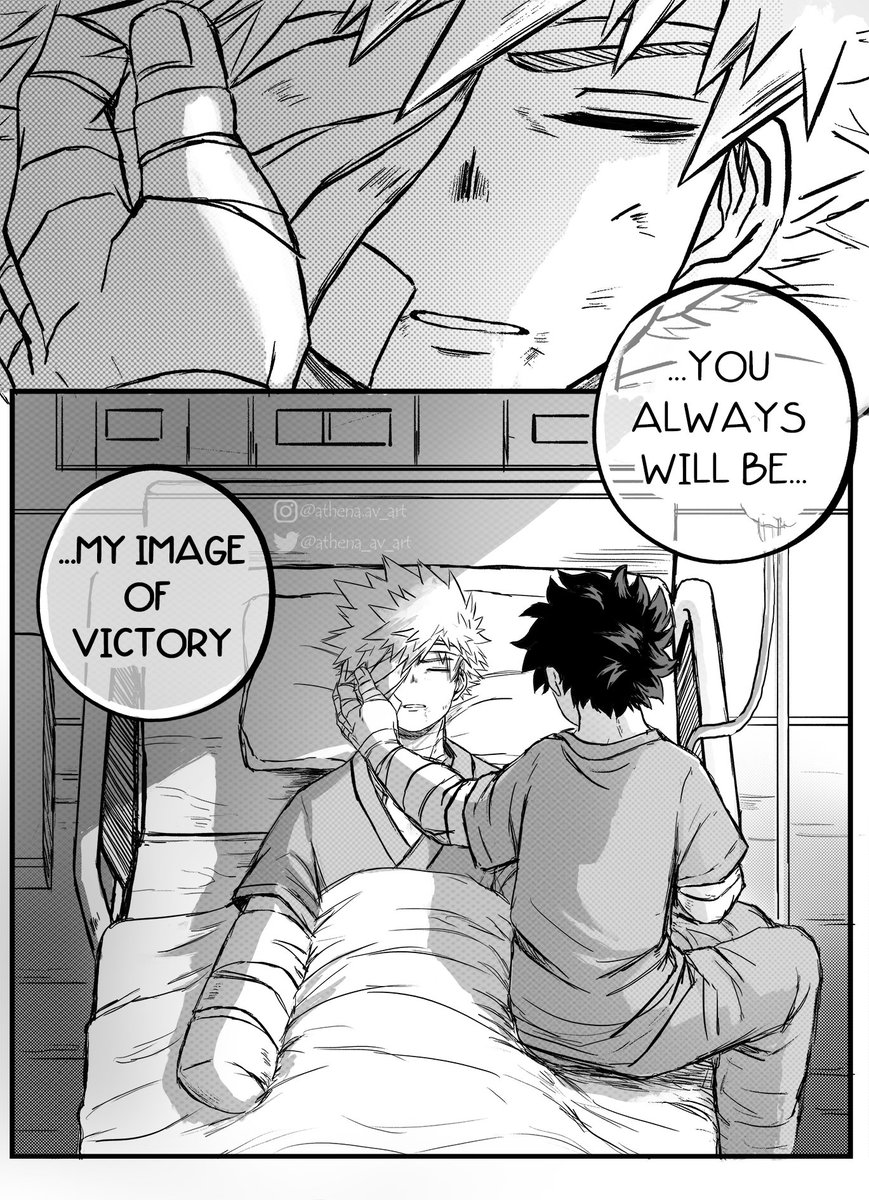 Athena-av art 🧡💚 Working on BkDk Fanzines! on Twitter: "[Part 2/2] "My image of victory""