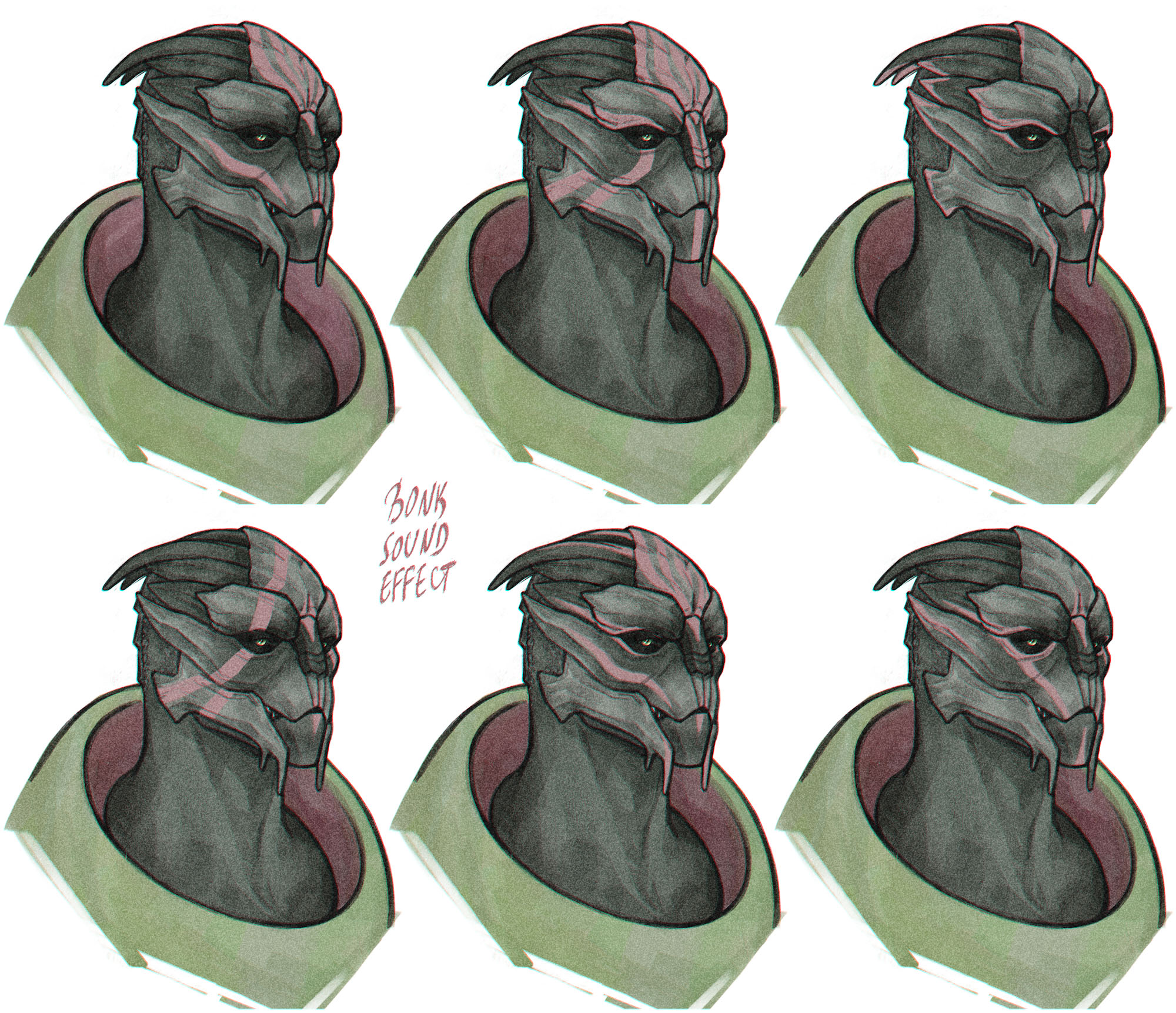 Turian Face