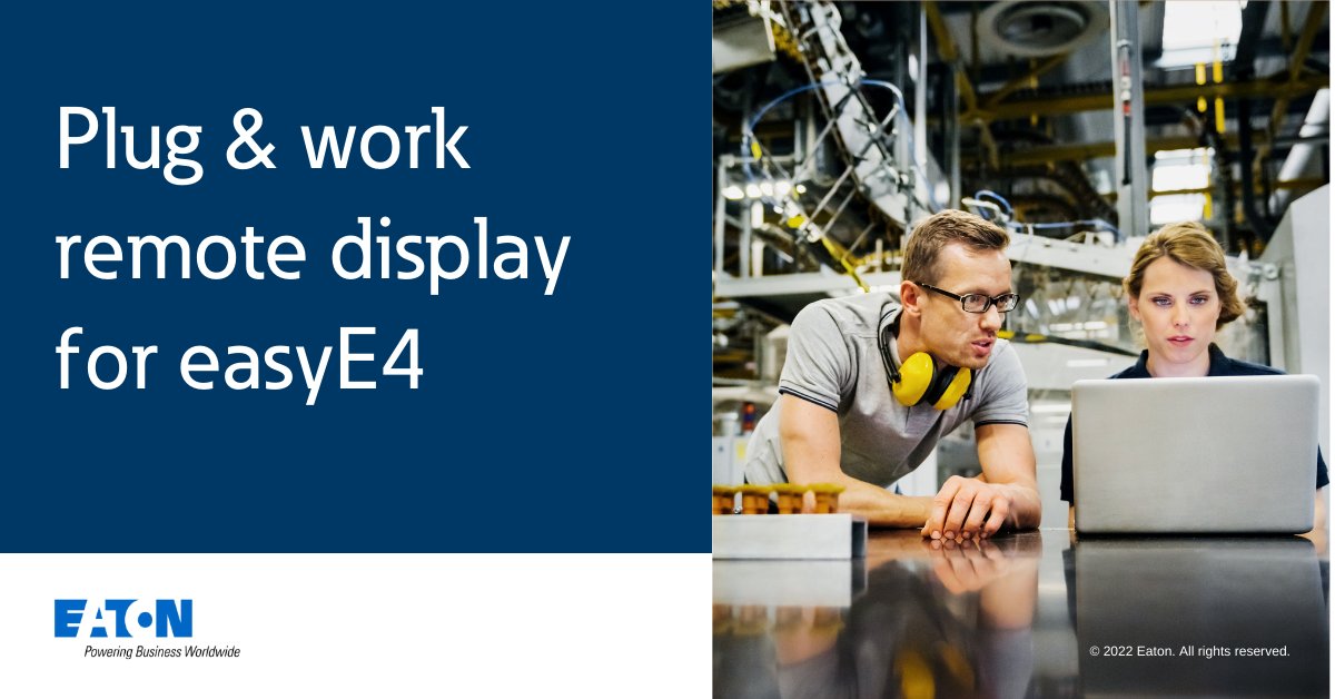 Eaton EMEA on Twitter: "Do you require visualisation made easy? Our Remote Touch Display (RTD ...
