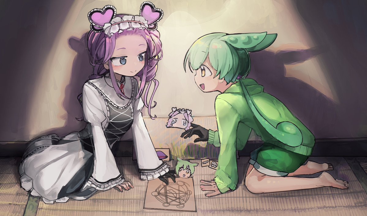 microa on Twitter: "放牧するずんだもん＋めたん https://t.co/pYeZXuUf89" / Twitter