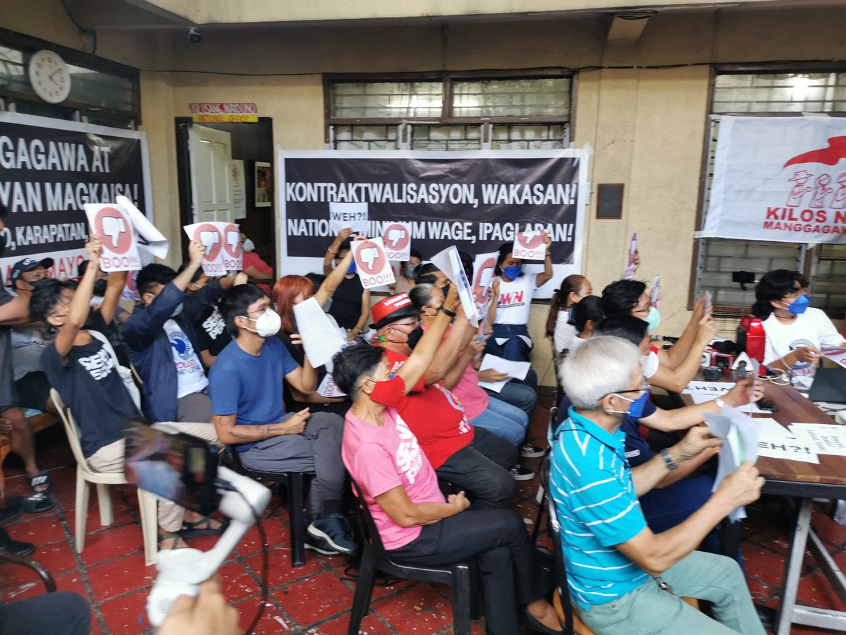 President Ferdinand Marcos Jr. gets boos from activists during a ...
