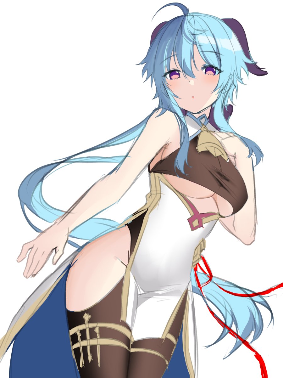 ニッチな趣味の、裏Takano on Twitter: "RT @_aile824: ラフ #甘雨 #GenshinImpact #原神 https://t.co/ftnxGRFdPa ...