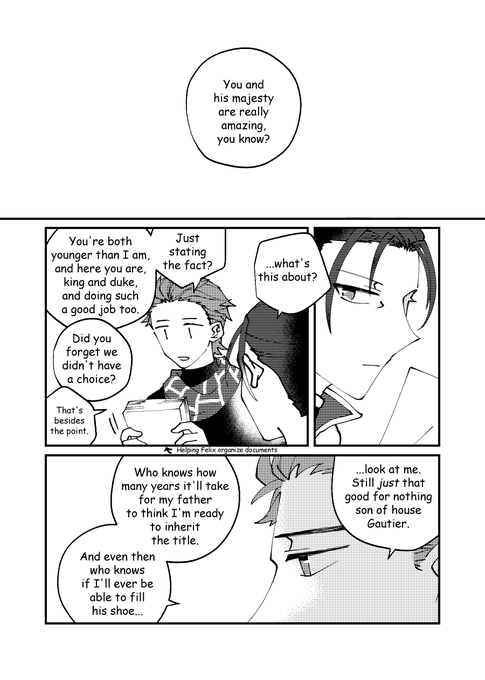 thinking about Sylvain getting a lit.. | mego さんのマンガ | ツイコミ(仮)