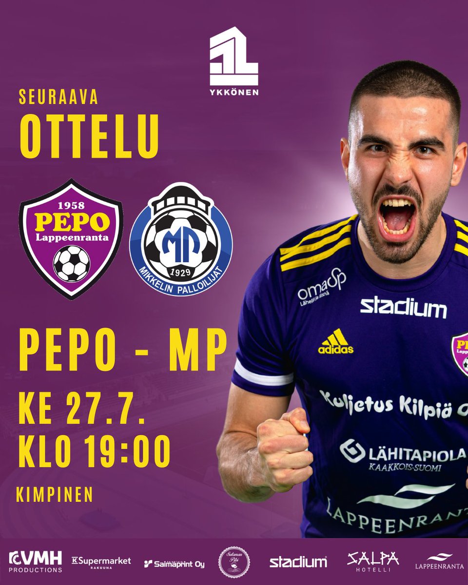 🇫🇮 PEPO - MP 27.07.2022 | Katso vetovihje & kertoimet