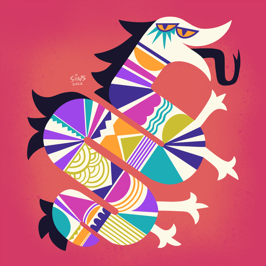 「geometric creature :^) 」|˗ˏˋ siins ˎˊ˗のイラスト