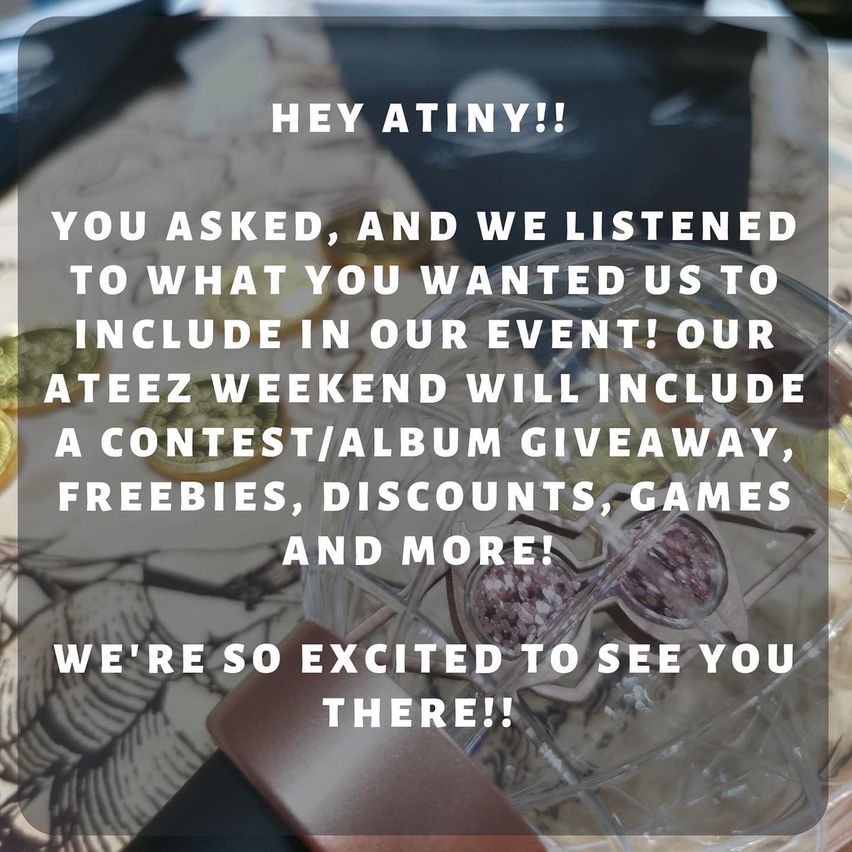 🇬🇧 ATEEZ UK on Twitter: "For any ATINYS, that will be around Manchester. K Stars are holding an ...