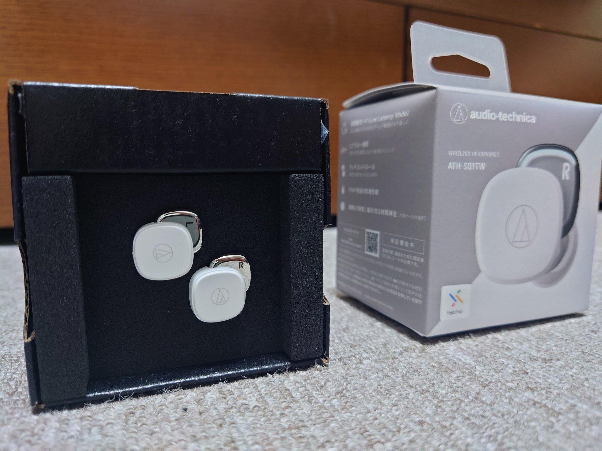 ⿴非課金信者⿻🍥 on Twitter: "オーディオテクニカath-sq1tw着弾！高級感ある！ https://t.co/SMItteTguY" / Twitter