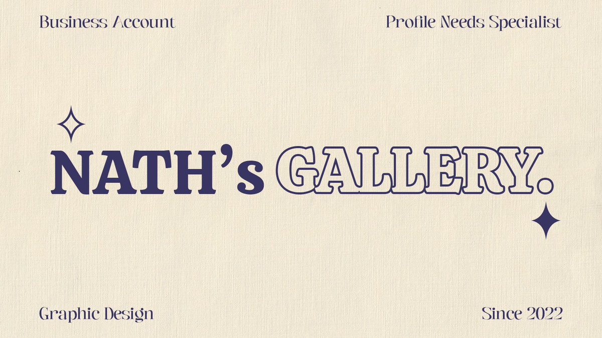 welcome to nath's gallery / Twitter