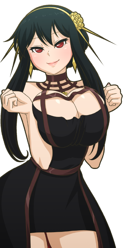 Manyakis on Twitter: "Yor Forger PSD: https://t.co/istUI1fBxB Large-Breasts version: https://t ...