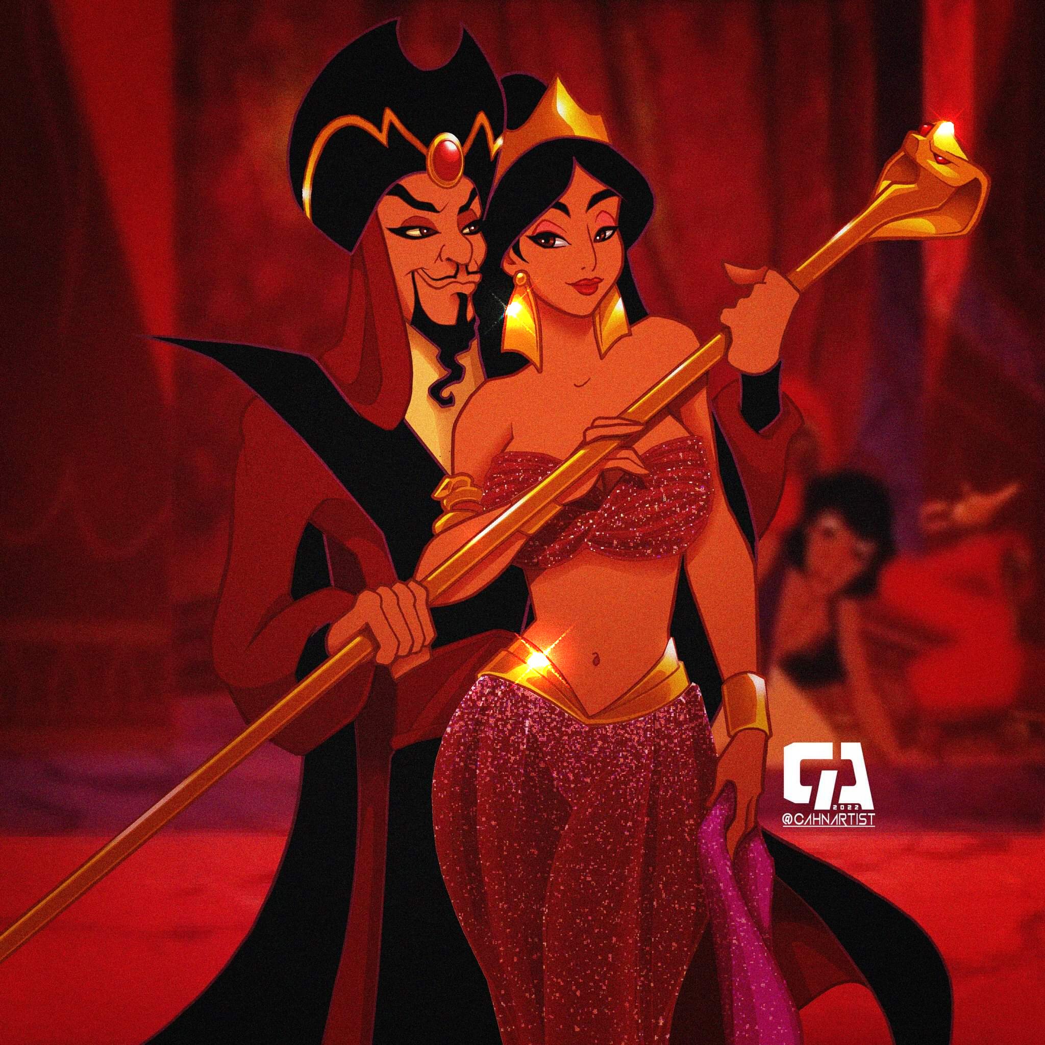Jafar Aladdin Concept Art For
