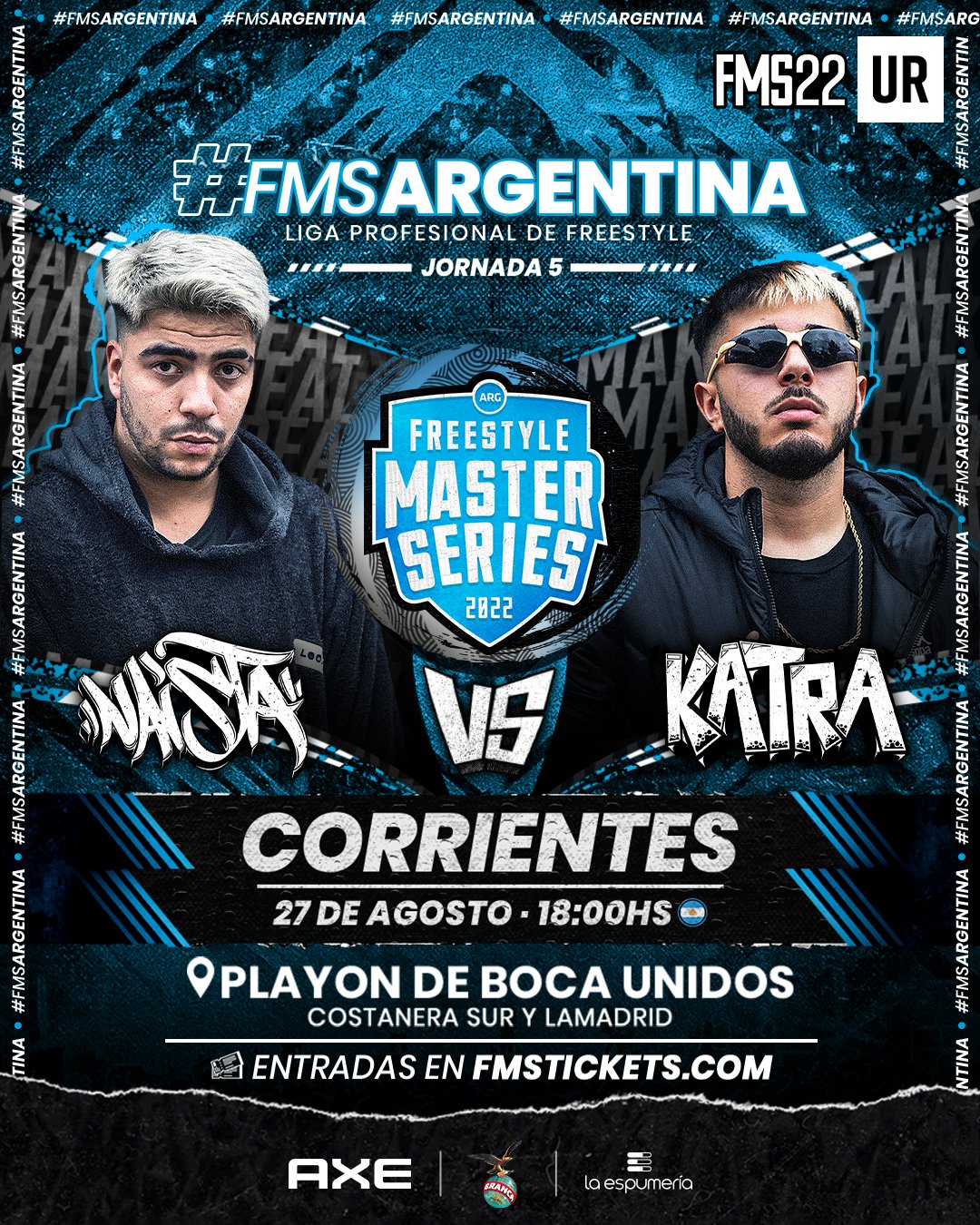 FMS Argentina 🇦🇷 on Twitter: "¡NAISTA 🆚 KATRA ES LA SEGUNDA BATALLA CONFIRMADA DE LA JORNADA 5 ...