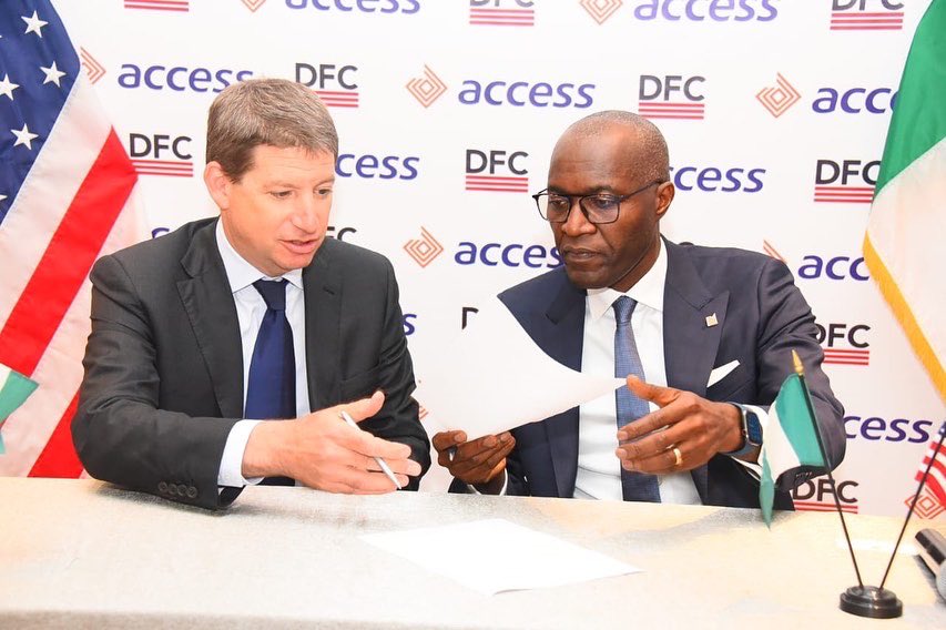 Access Bank Plc on Twitter: "Today at the signing ceremony of $280m financing from U.S ...