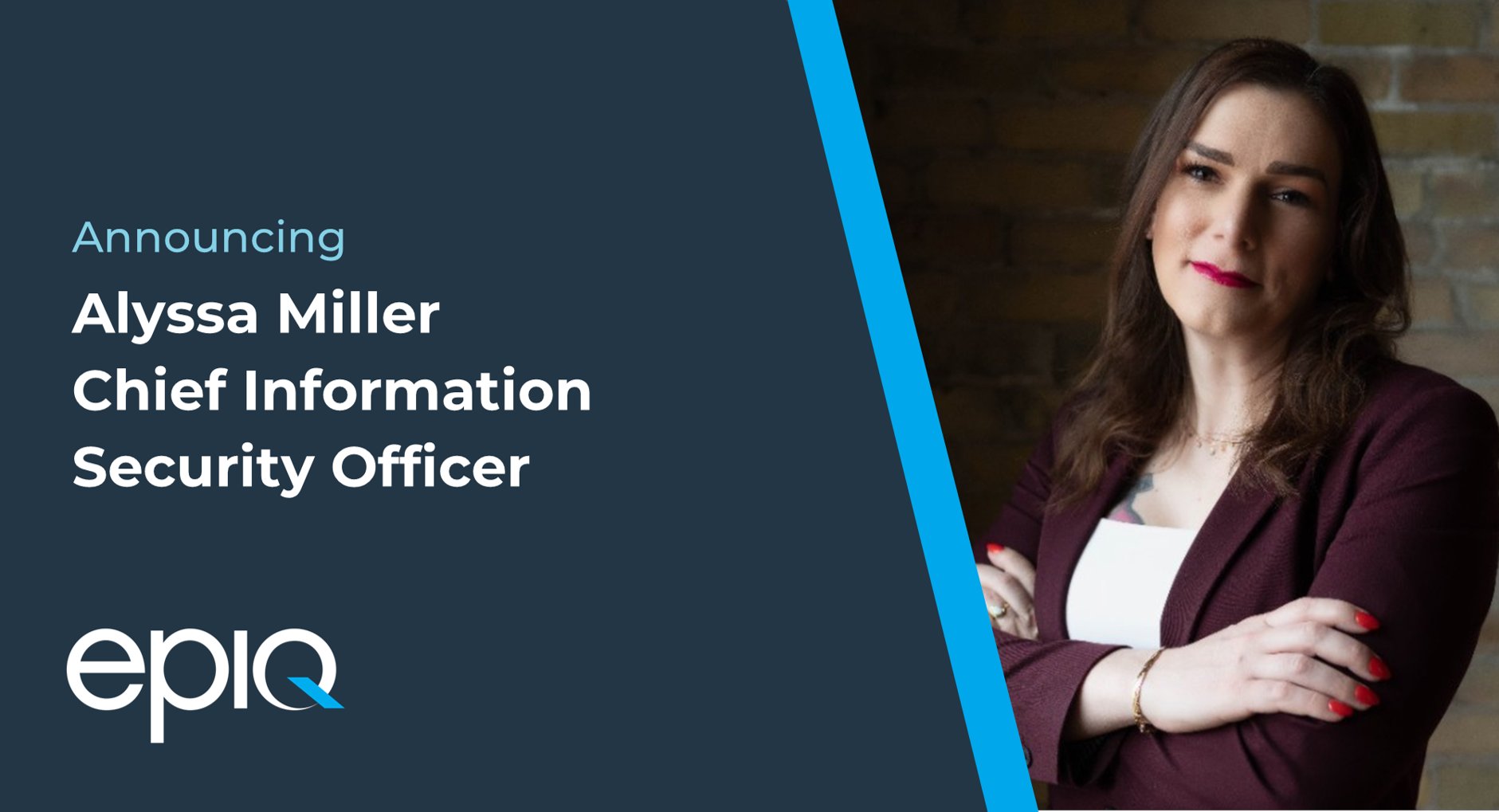 Epiq on Twitter: "Epiq is proud to announce that Alyssa Miller has joined Epiq as our new Chief ...