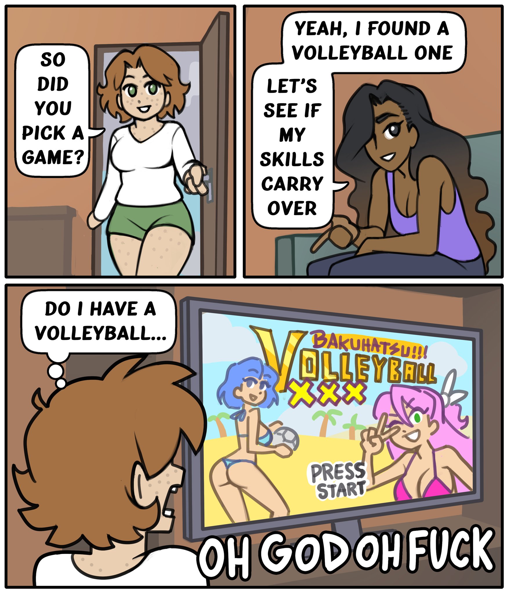 GuilhermeRM_nsfw🔞 Commissions OPEN on Twitter: "Decided to try doing lil' comics Page 1 of at ...