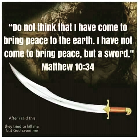 Jesus Sword Quotes Priests #prayforpriests #praytherosary #rosary