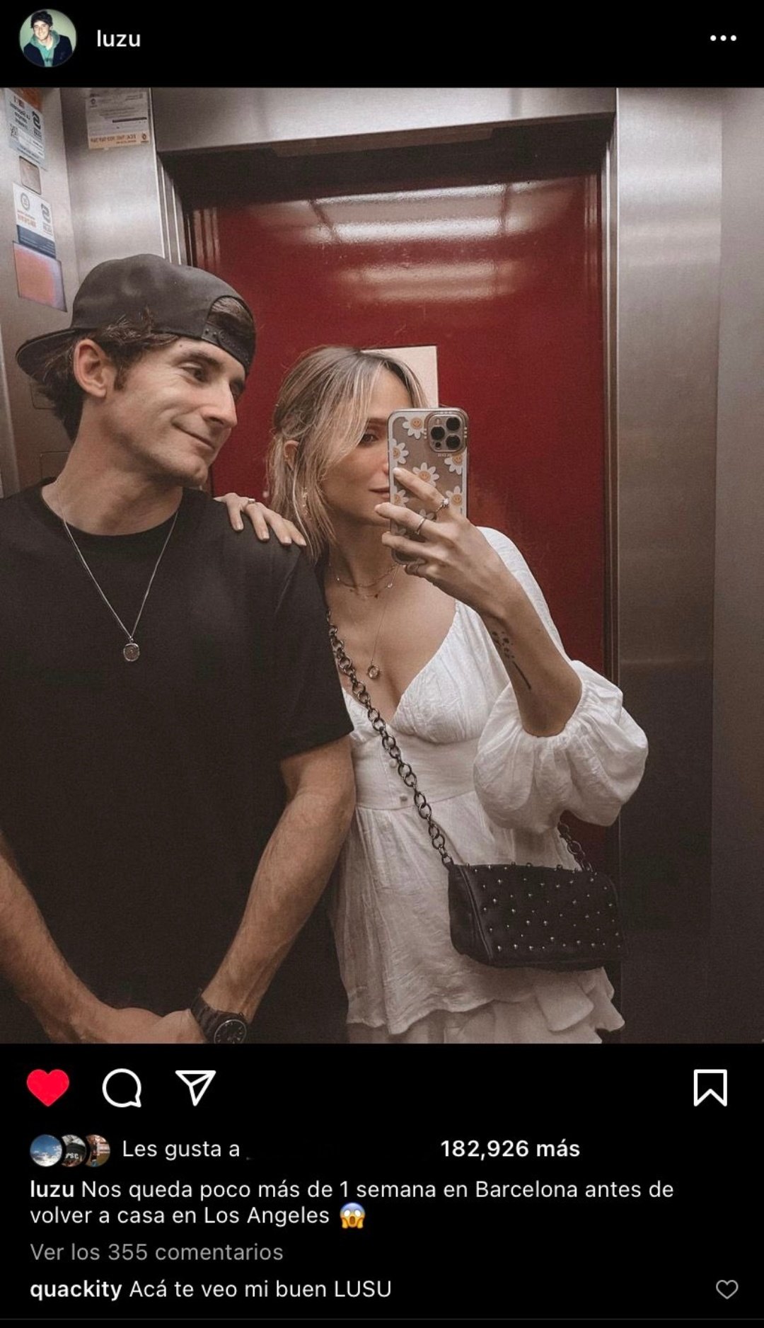 QUACKITY INFO on Twitter: "📲| Quackity comentó la publicación de Luzu en instagram! https://t.co ...