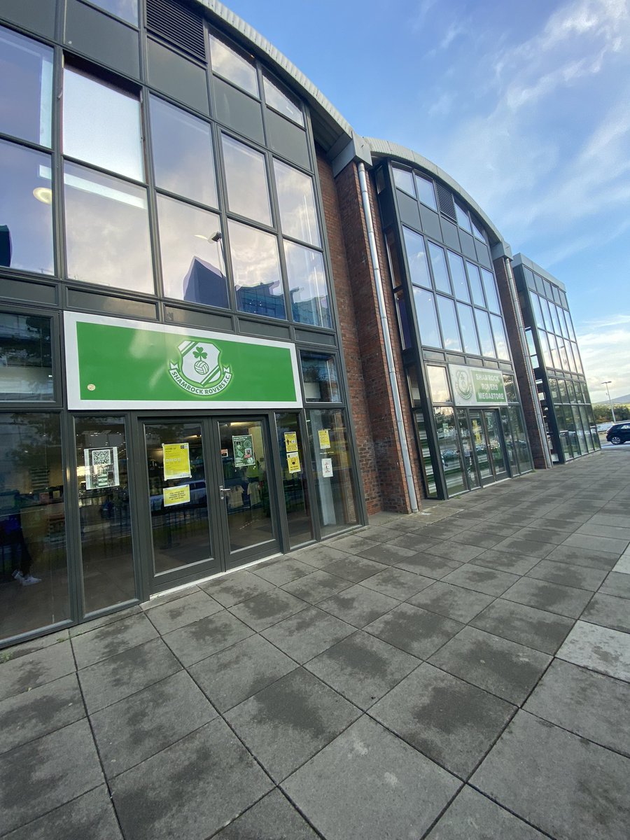 @ShamrockRovers: 🛍️ l The Club Megastore is open from 12pm - 7:40pm ...