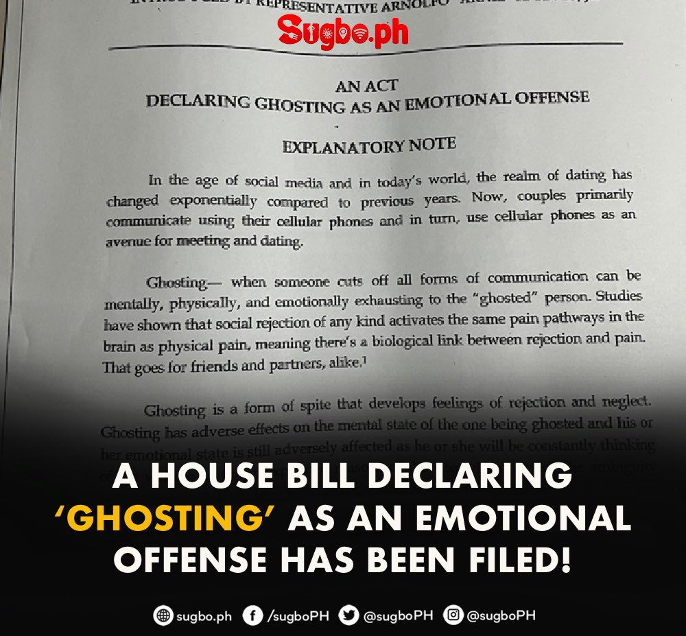 Sugbo.ph on Twitter: "Kuyawan! 🫣👻 LOOK: Negros Oriental Rep. Arnolfo Teves Jr. files House Bill ...